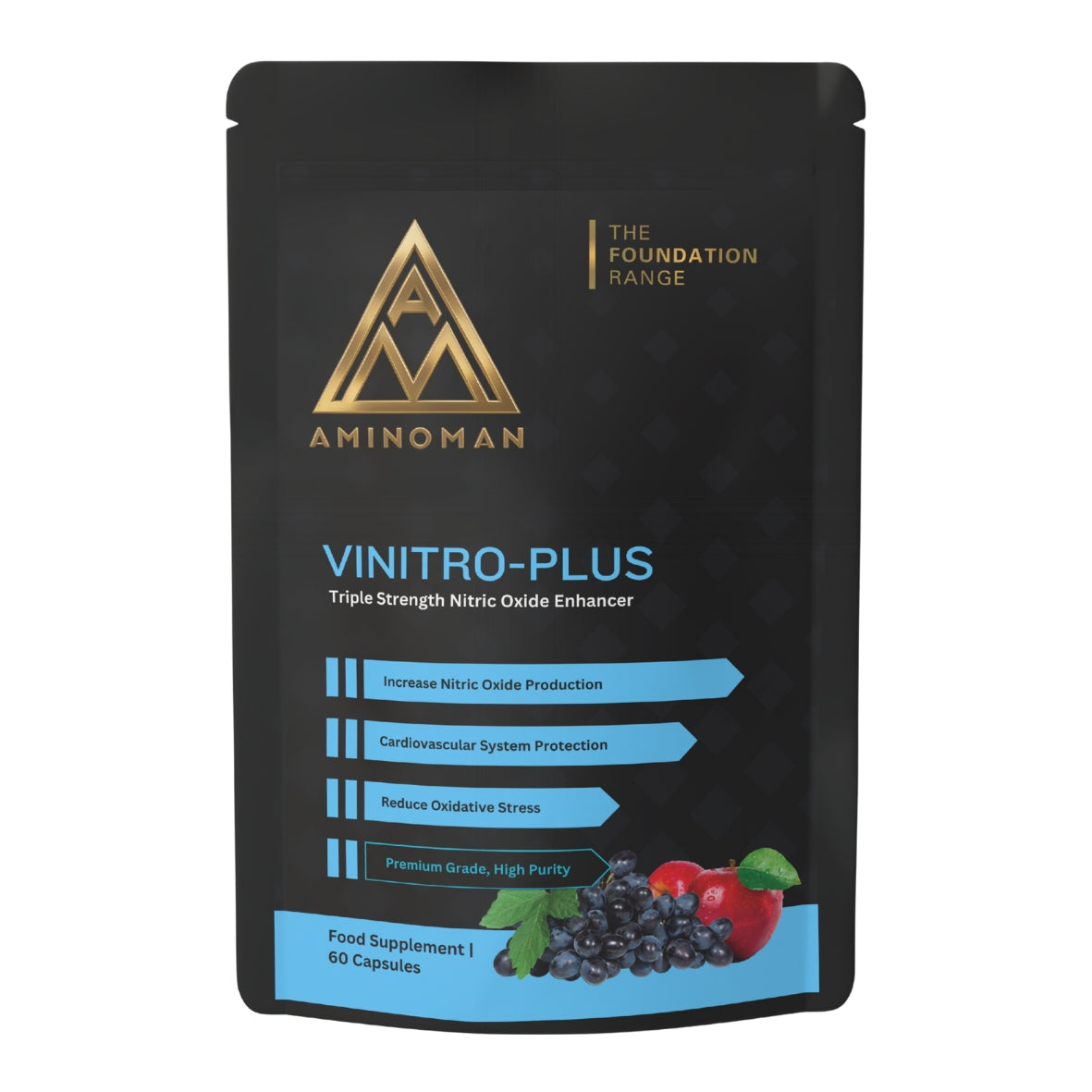 Vinitro-Plus - Triple-Strength Nitric Oxide (60 Capsules) – Amino Man
