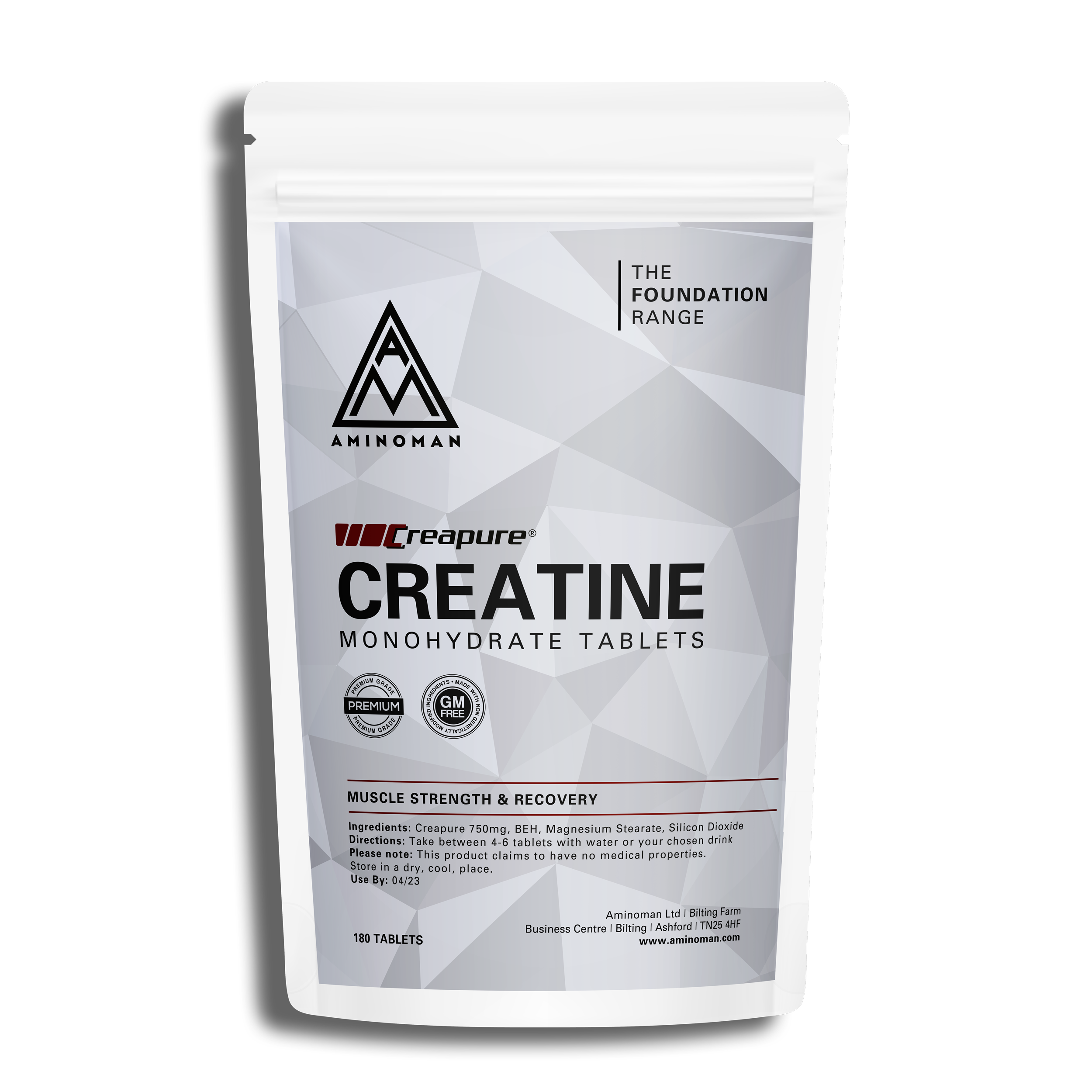 Creatine Monohydrate - 180 Tablets – Amino Man
